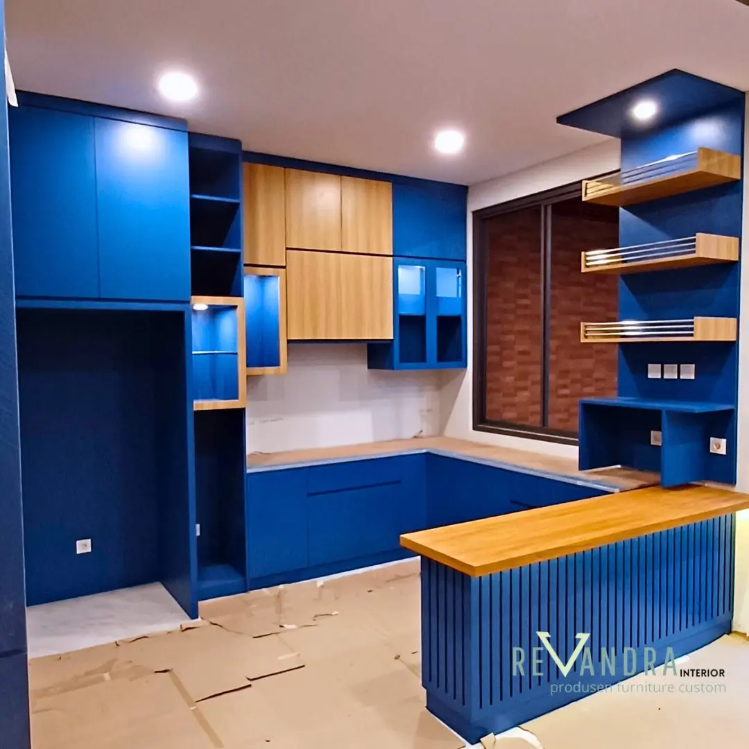 Jasa Pembuatan Kitchen Set Semarang dari Jepara